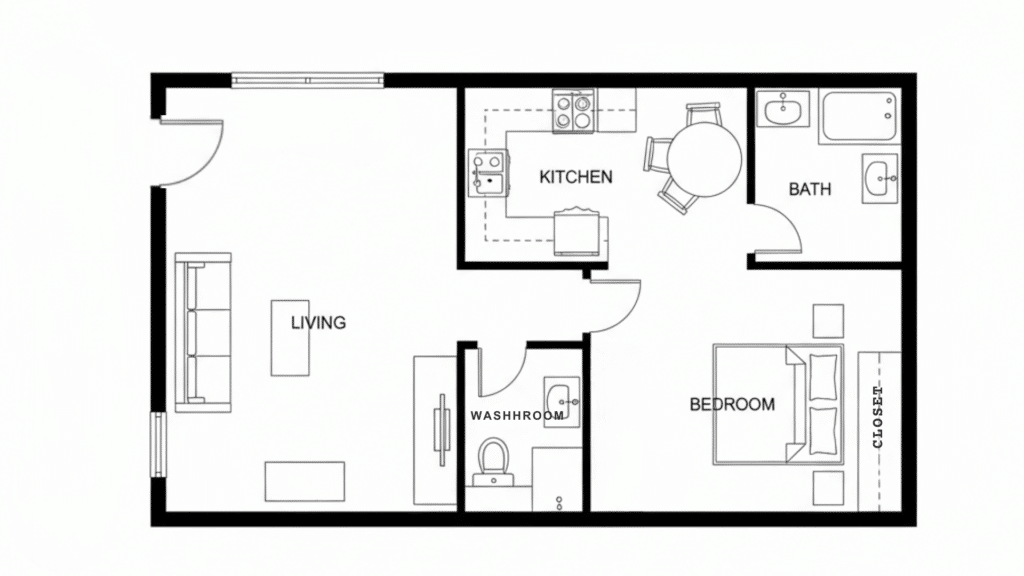 13 Apartment Layout Ideas for Every Floor Plan - Design 42 Day