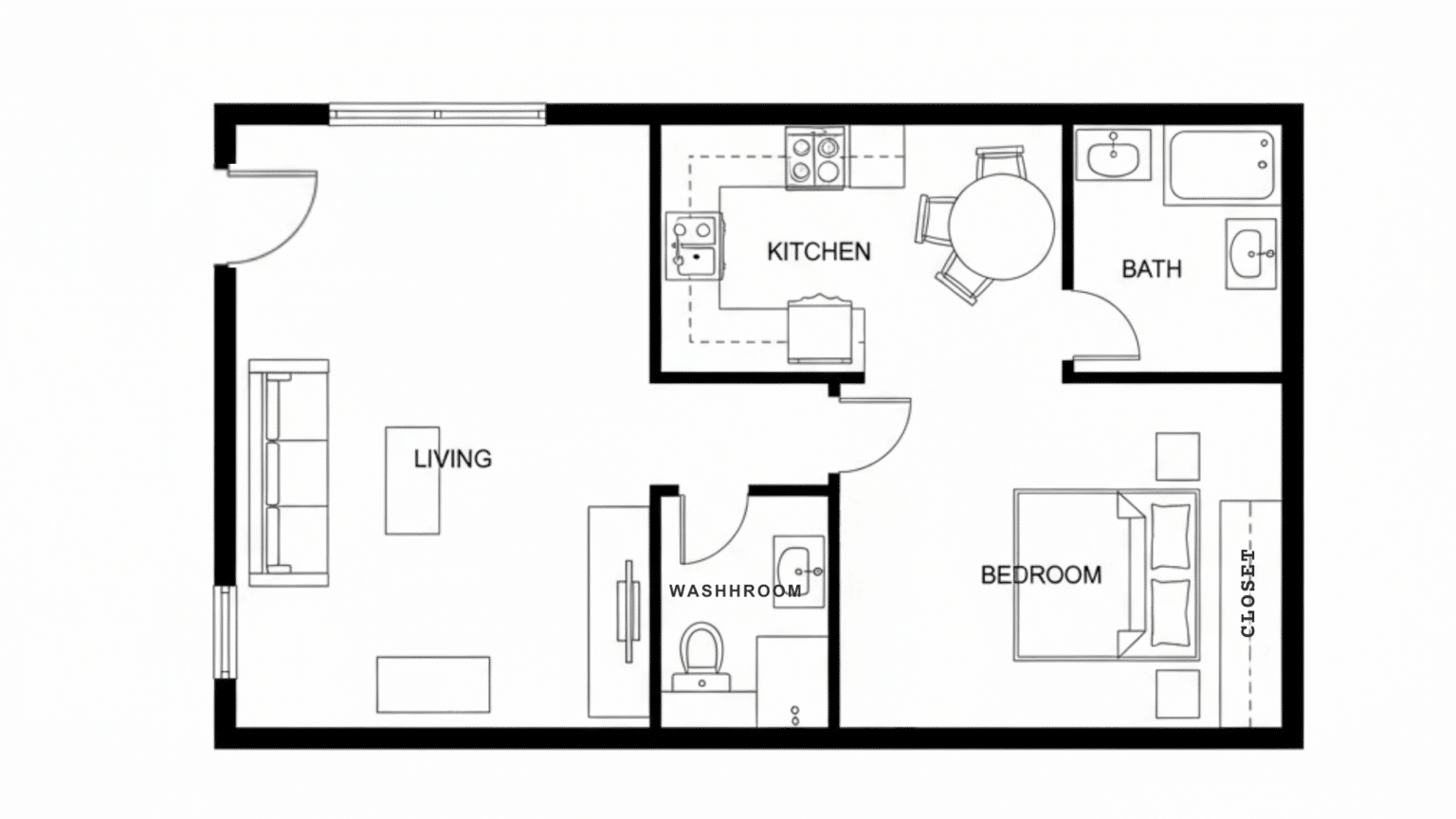 13 Apartment Layout Ideas for Every Floor Plan - Design 42 Day